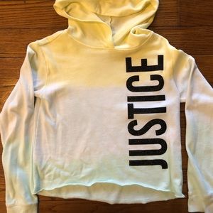 Justice | Shirts & Tops | Justice Girls Cropped Hoodie | Poshmark